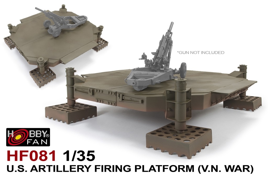 1/35 US Artillery Firing Platform V.N War - at Jaguar Models